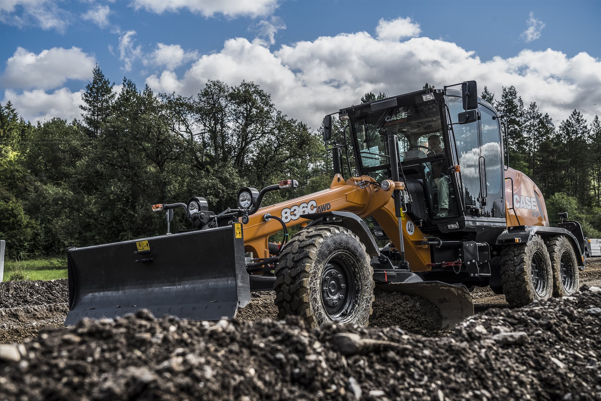 Motorgrader 836c: für jedes projekt, Elektrohydraulische Joystick ...